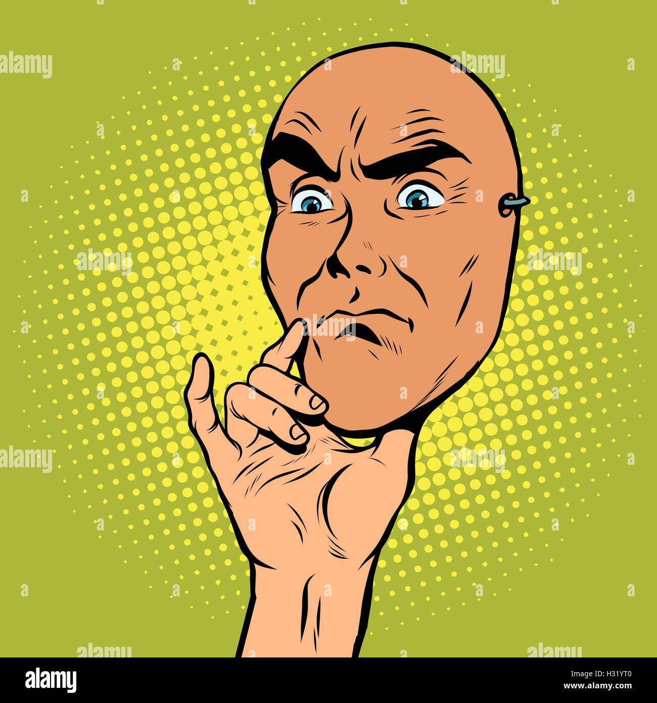 The thinker pose hi-res stock photography and images - Alamy