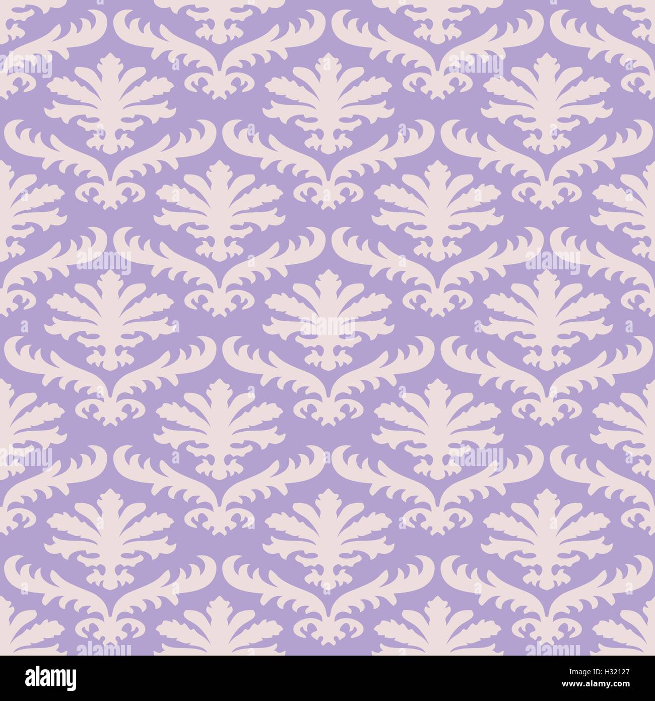 Vector colorful damask seamless floral pattern background. Color trend ...