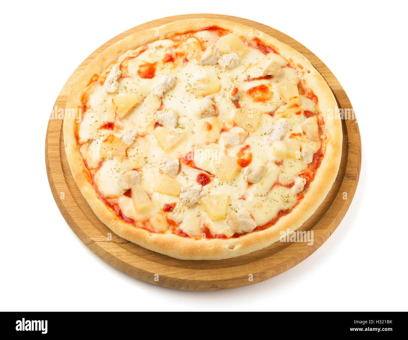 pizza isolated on white background Stock Photo - Alamy