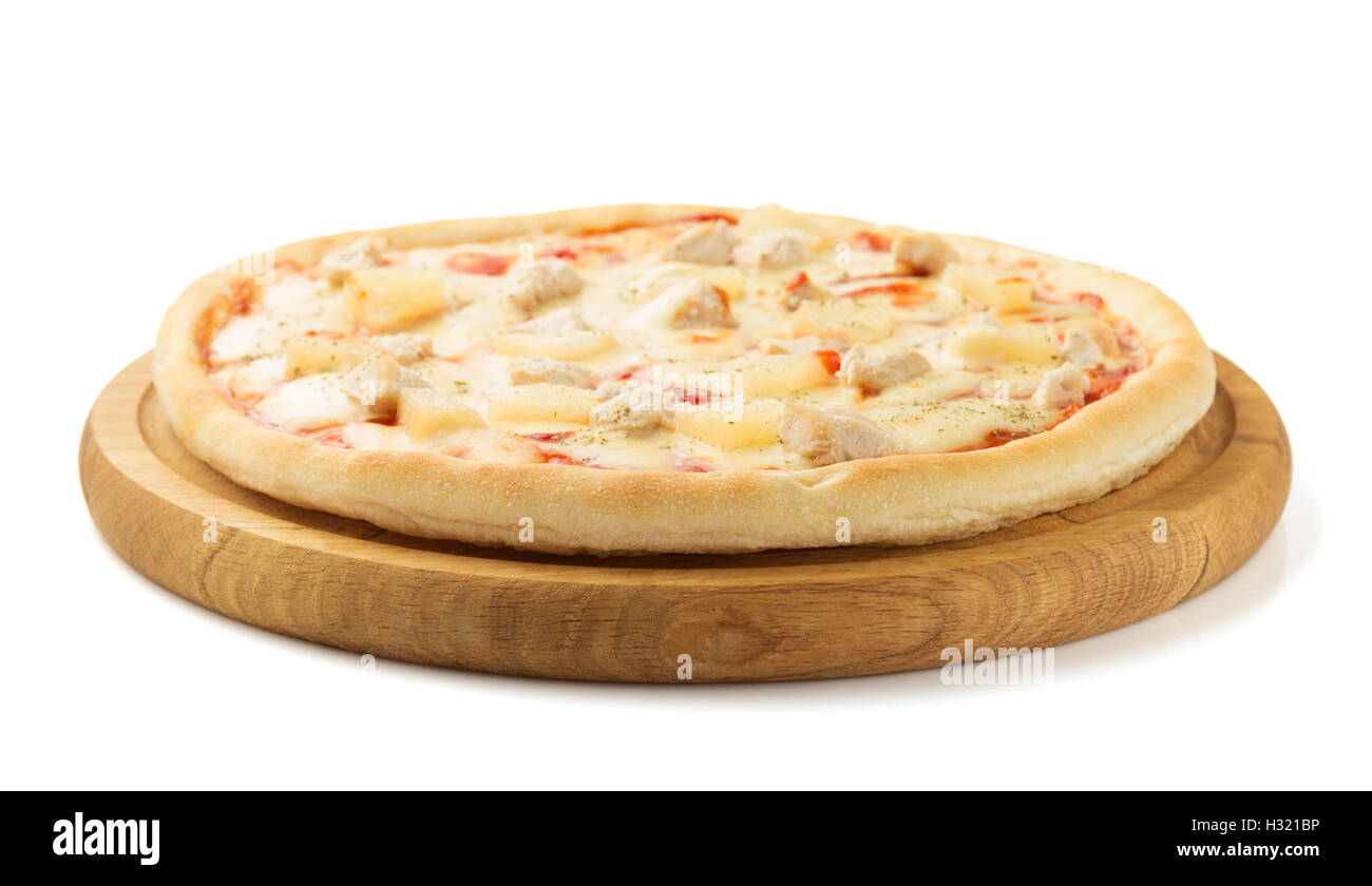 pizza isolated on white background Stock Photo - Alamy