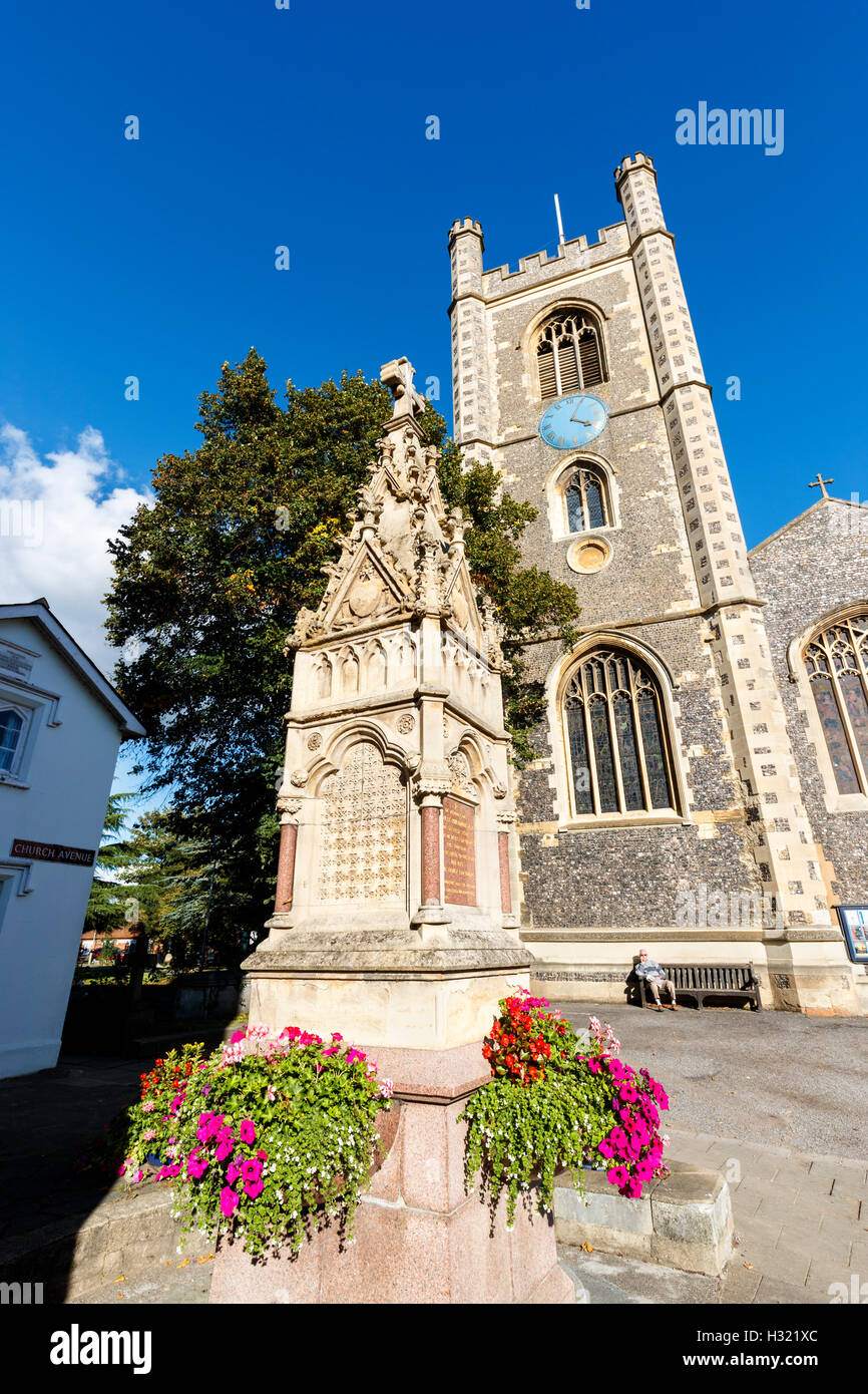 View of Saint Mary The Virgin church, Henley on Thames, Oxfordshire, UK ...