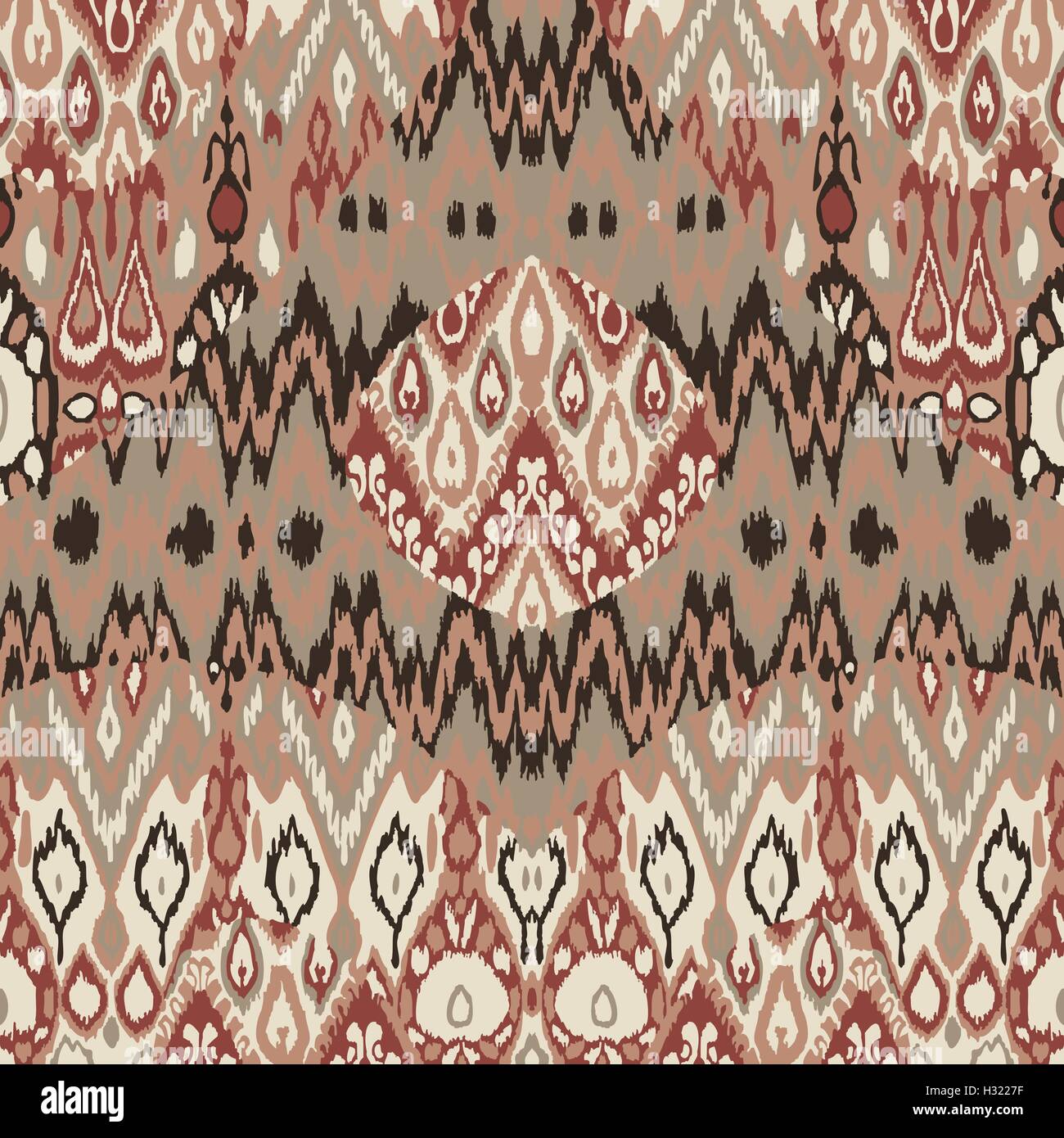 Ethnic tribal carpet, plaid pattern fabric wrapping, floor tile print ...