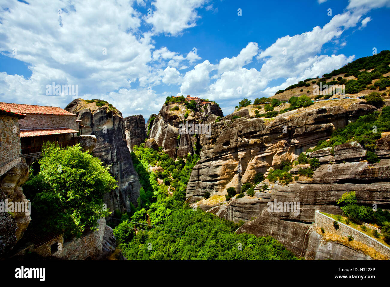 Meteora rock formations hi-res stock photography and images - Alamy