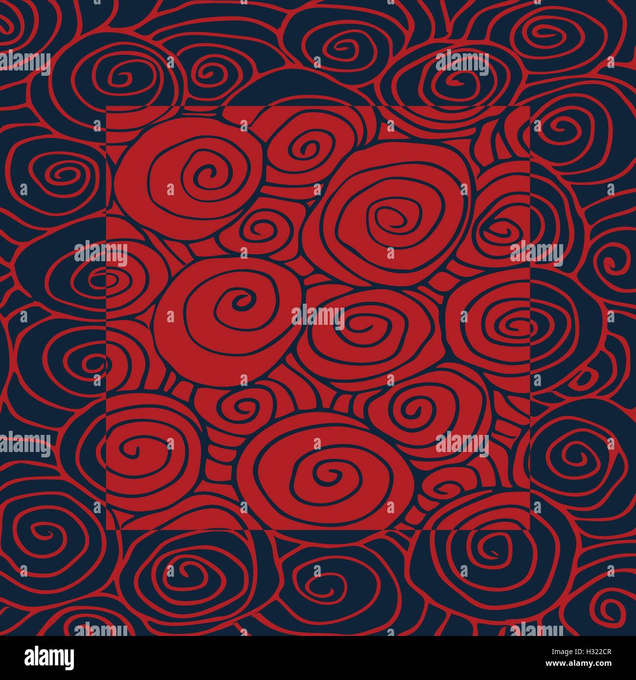 Curled waves Stock Vector Images - Alamy