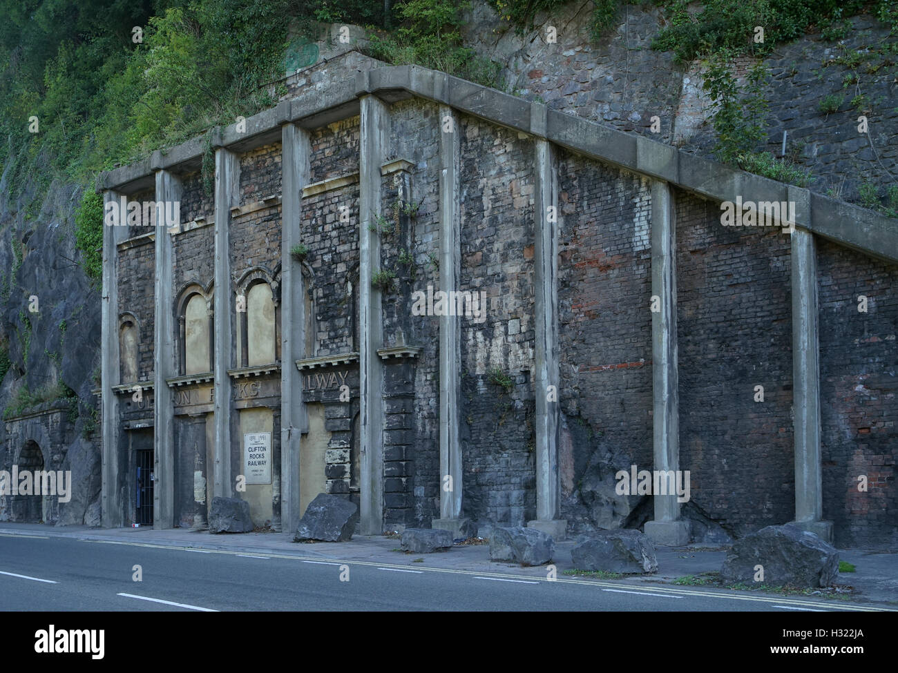 Clifton Rocks Railway Lower Station Entrance -1 Stock Photo - Alamy