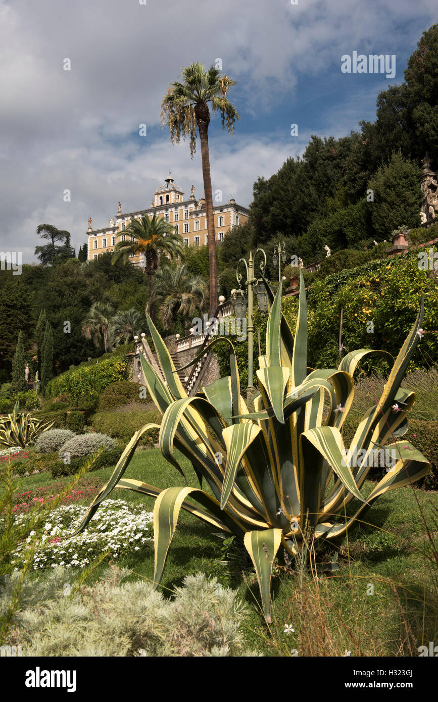 Italy Collodi in Tuscany. Sept 2016 Villa Garzoni and gardens at ...