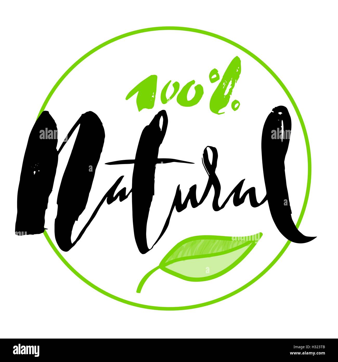 Modern brush calligraphy. Handwritten ink lettering. Hand drawn design ...