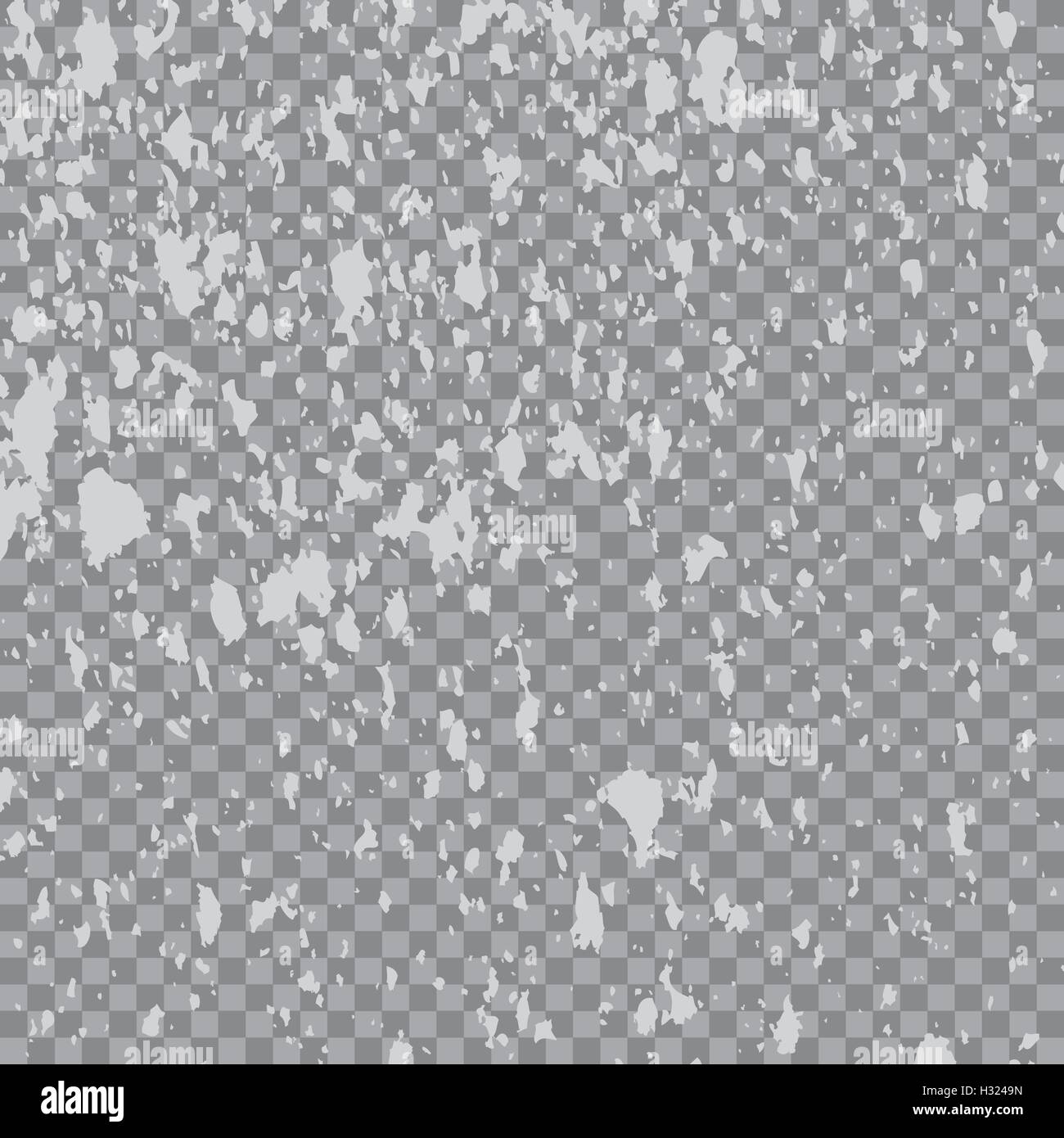 Silver explosion of paint splatter. Isolated on transparent gray ...