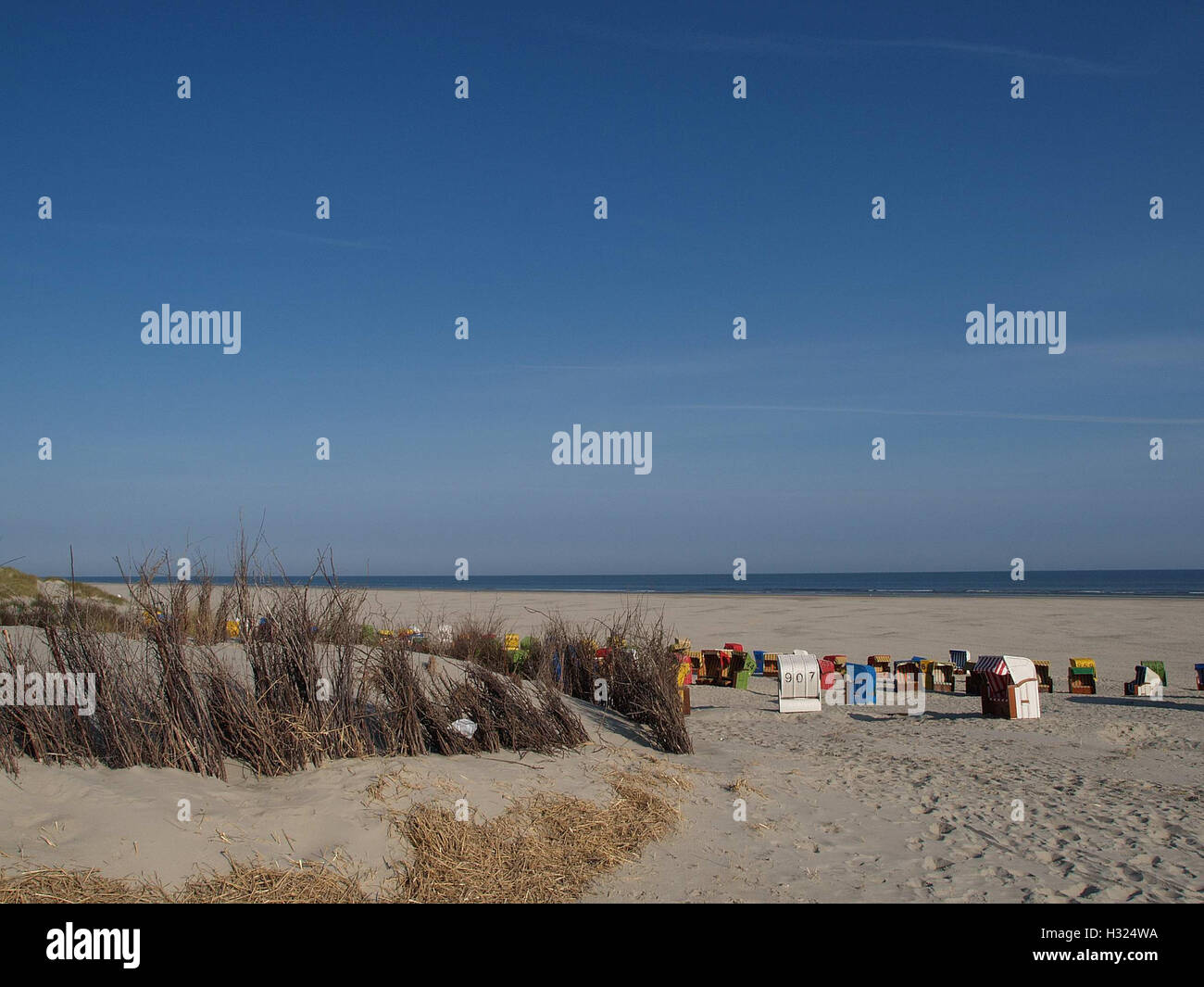 german islands in the north sea Stock Photo - Alamy