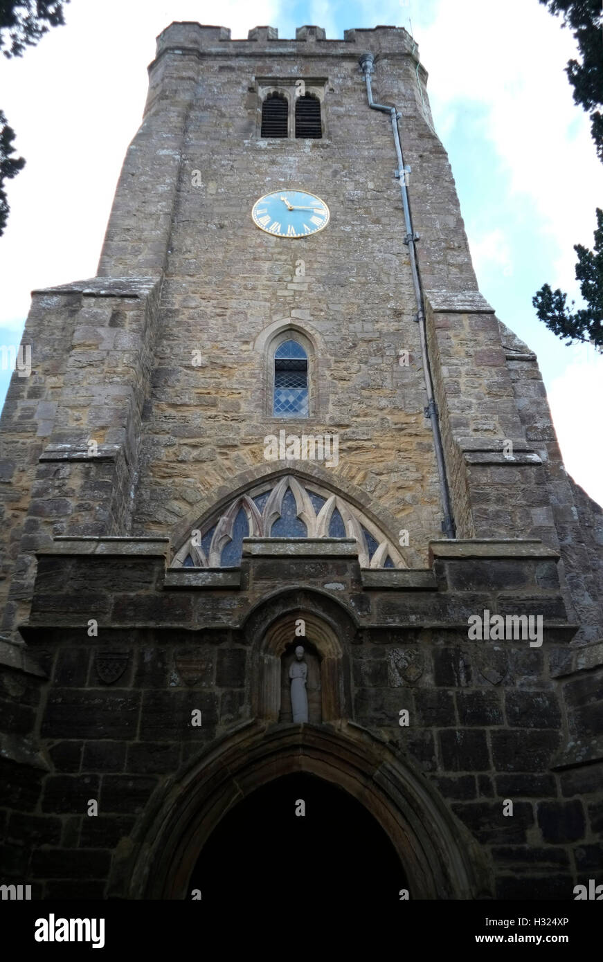 Saint Mary's Church is seen in Salehurst, East Sussex, Britain October ...