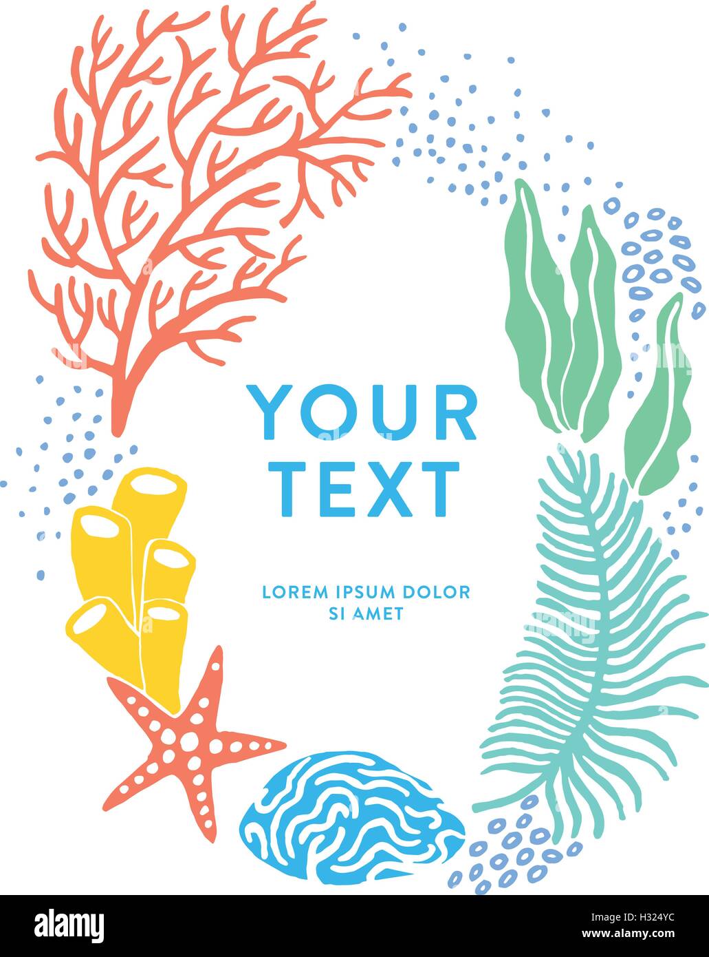 Man woman swimming underwater Stock Vector Images - Alamy