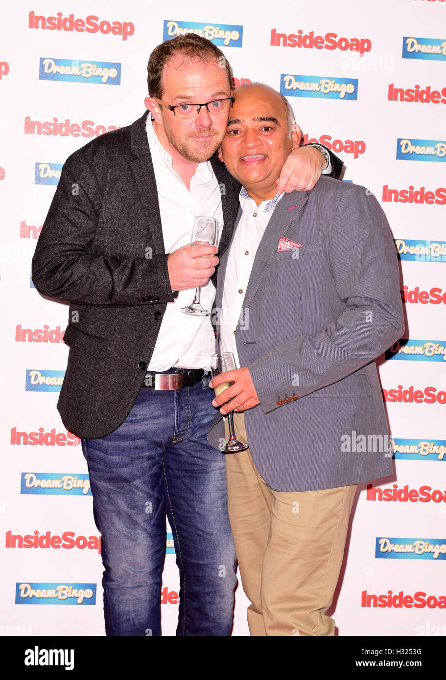 Bhasker patel attending inside soap awards 2016 held hippodrome casino ...