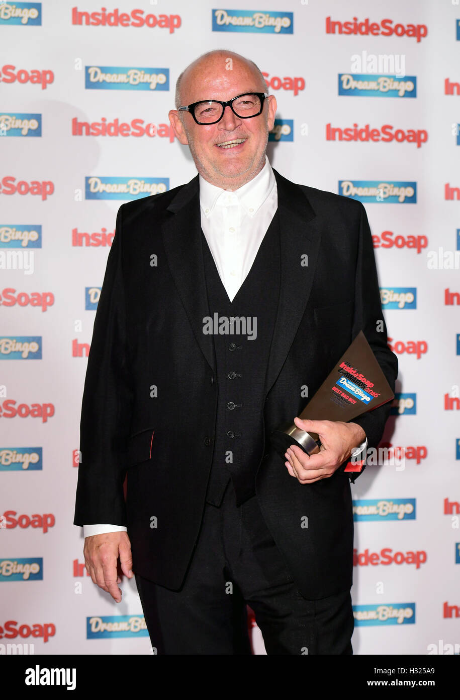 Connor McIntyre poses with his award for Best Bad Boy at the Inside ...