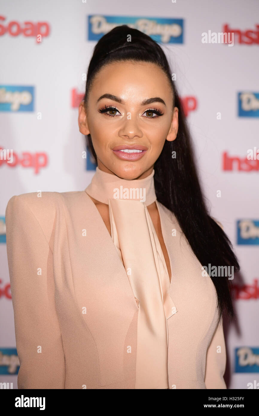 Chelsee Healey attending the Inside Soap Awards 2016 held at The ...