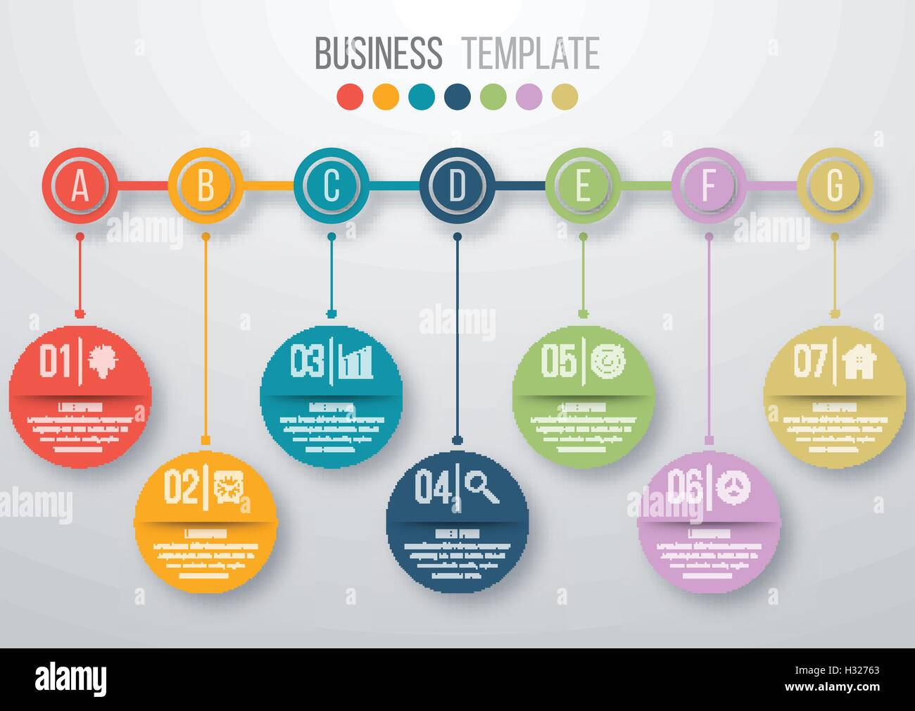 Timeline infographics template Stock Vector Image & Art - Alamy