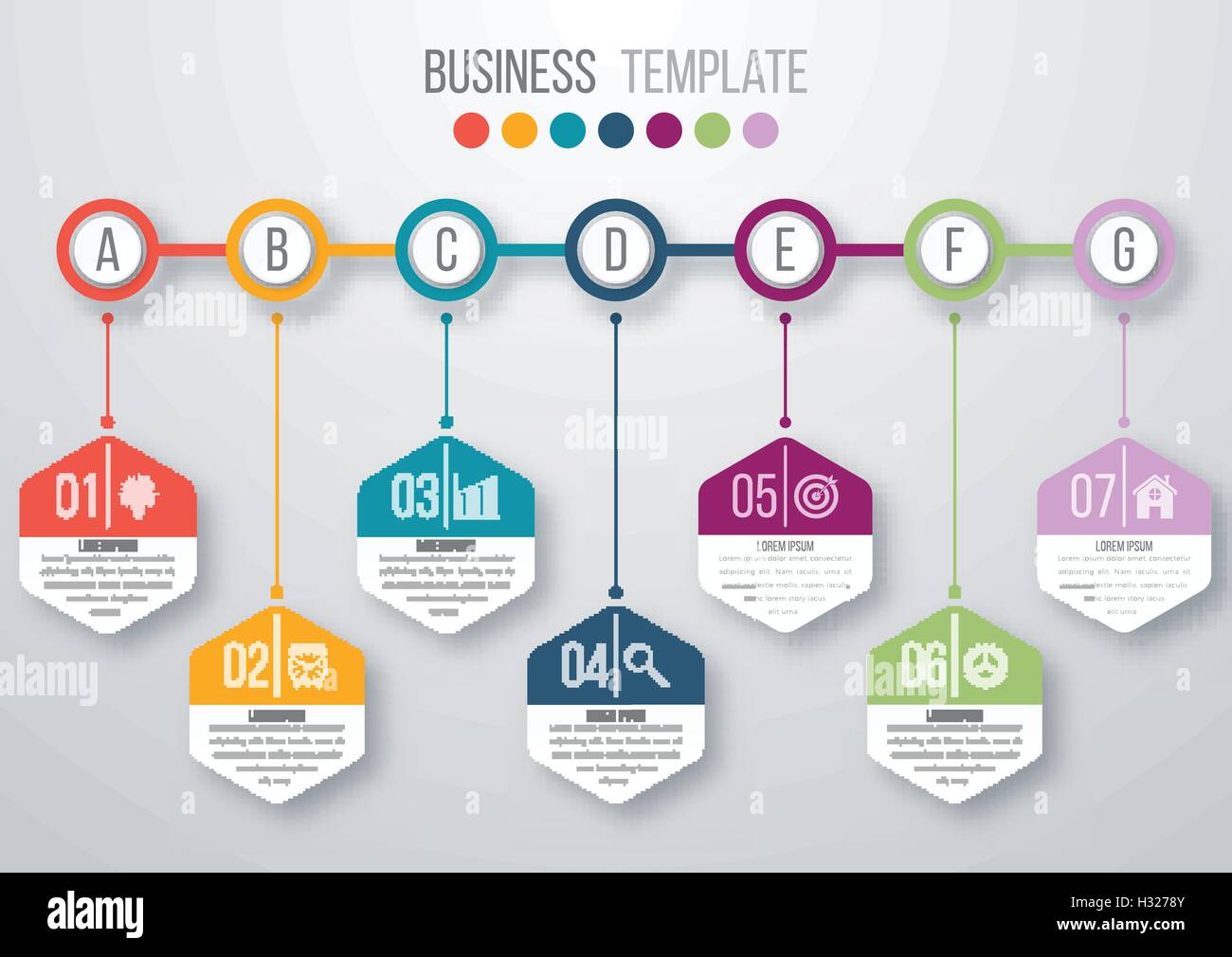 Timeline infographics template Stock Vector Image & Art - Alamy