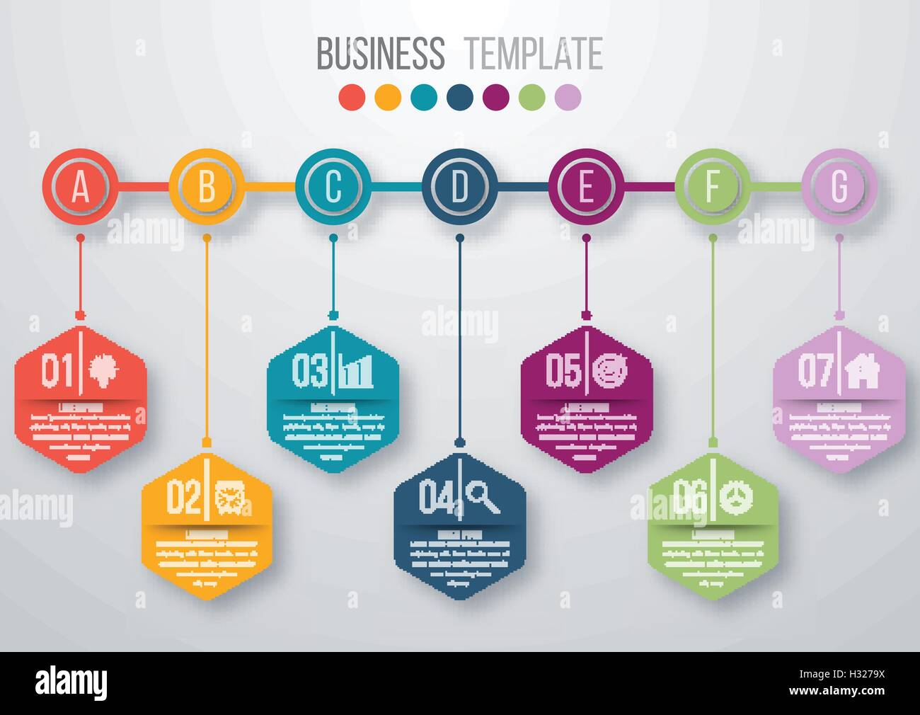Timeline infographics template Stock Vector Image & Art - Alamy
