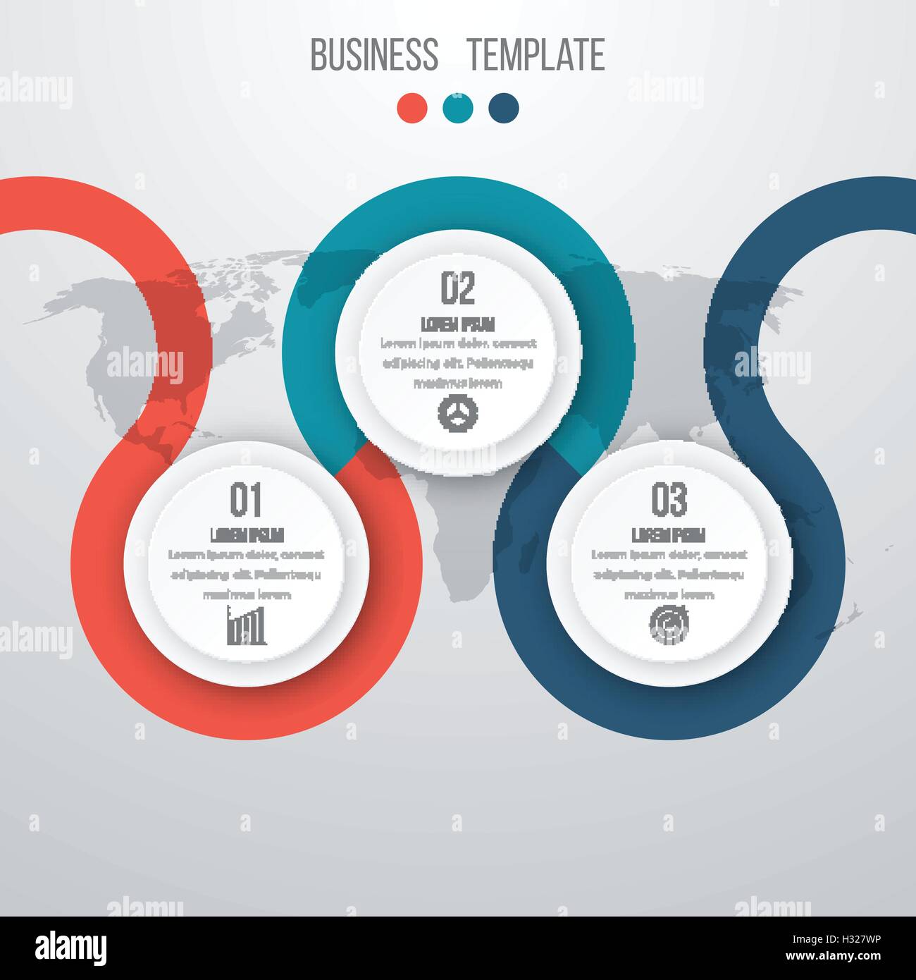 infographics three options Stock Vector Image & Art - Alamy