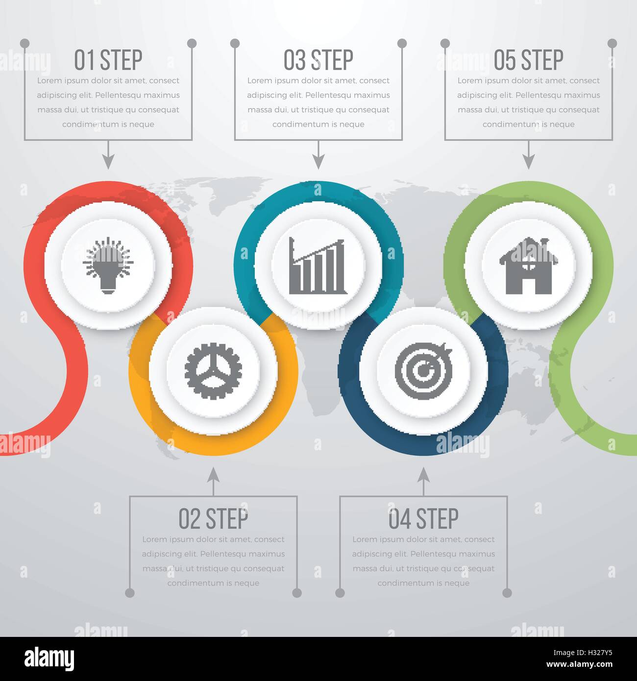 Timeline Vector 3d Infographic Stock Vector Image & Art - Alamy