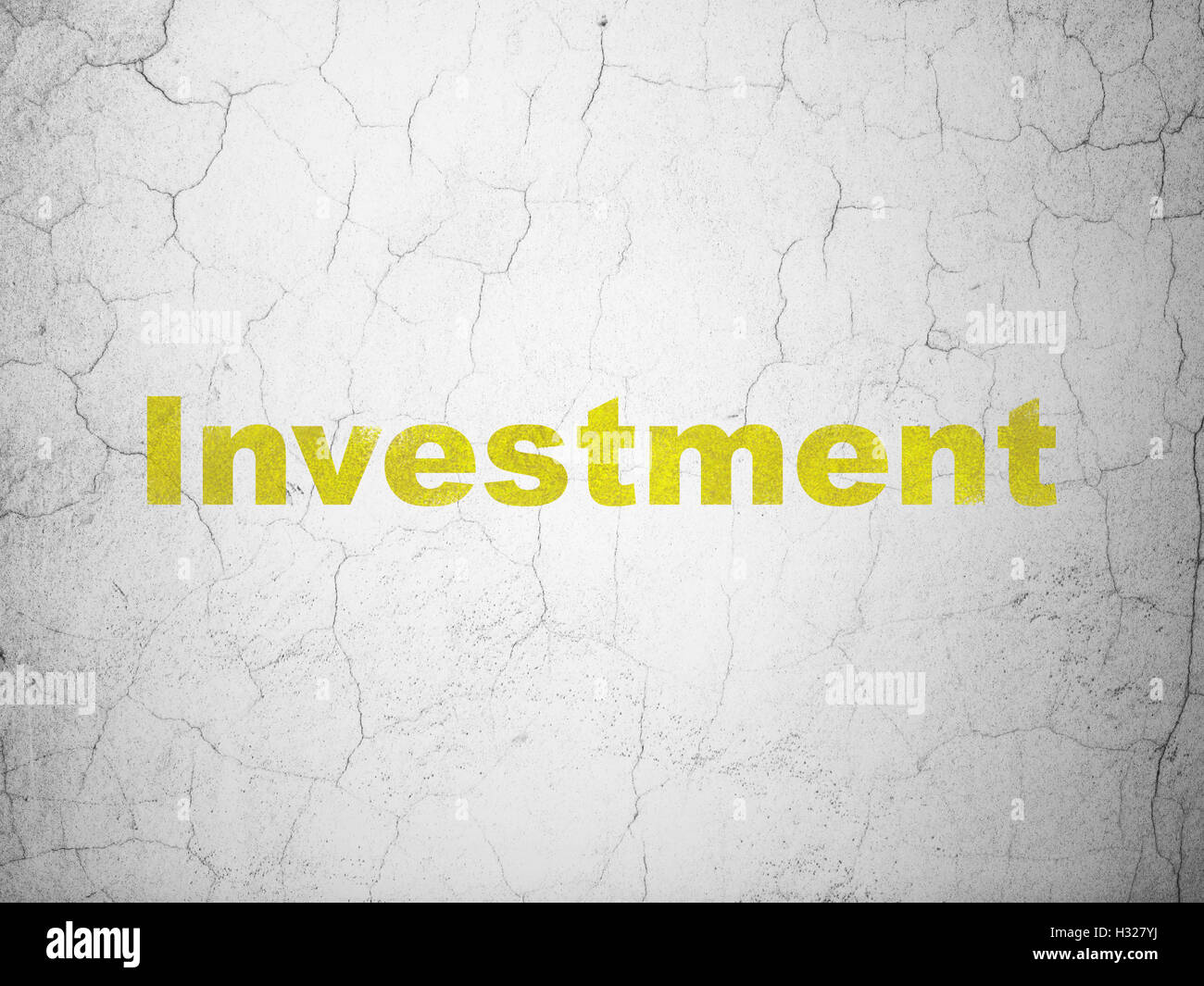 Business concept: Investment on wall background Stock Photo - Alamy