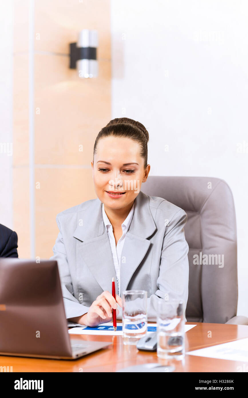 portrait of a successful business woman Stock Photo - Alamy