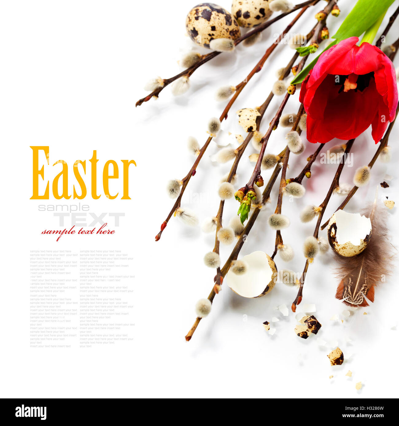 Easter still life Stock Photo - Alamy
