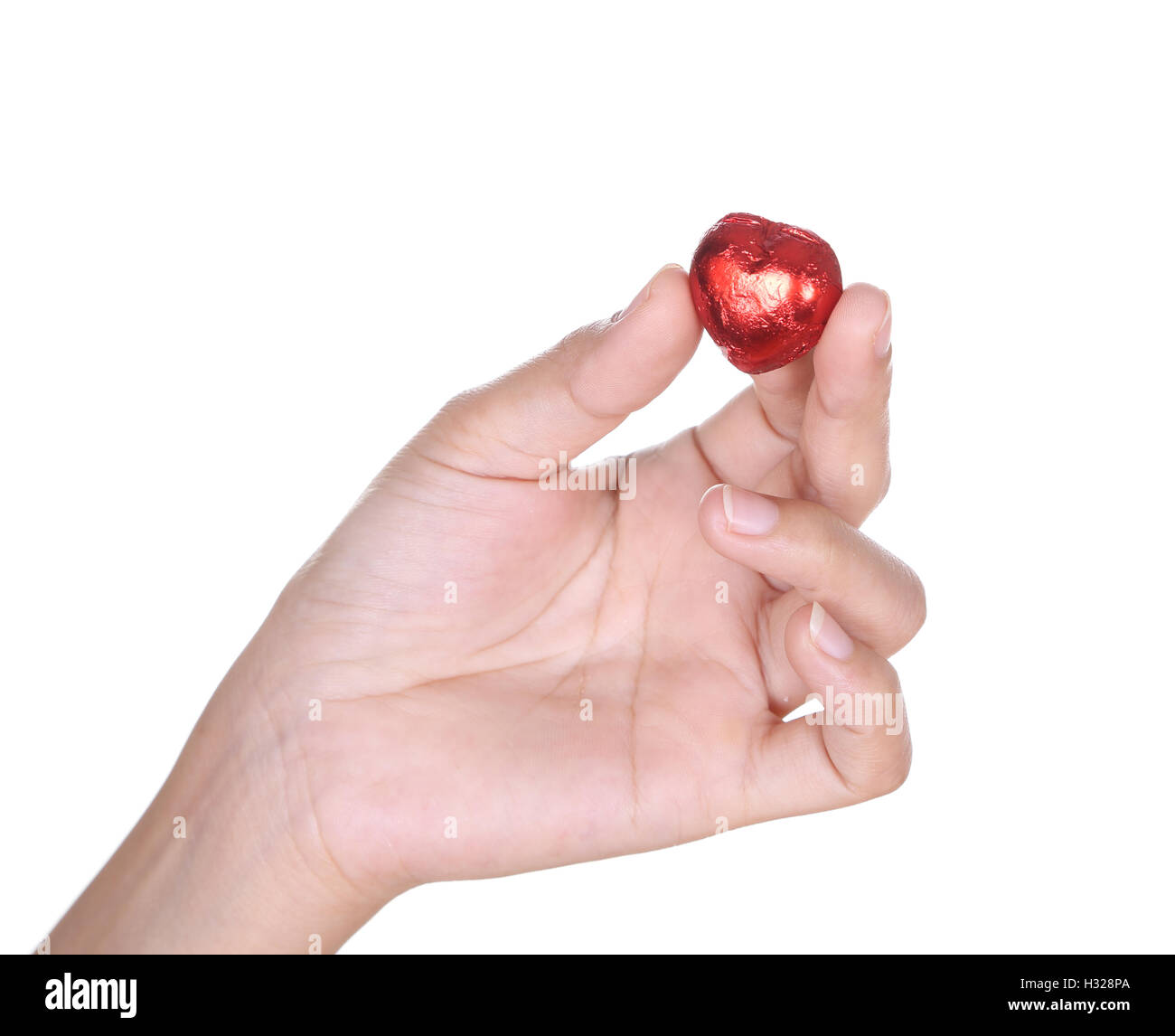 Hand on heart close up Cut Out Stock Images & Pictures - Alamy