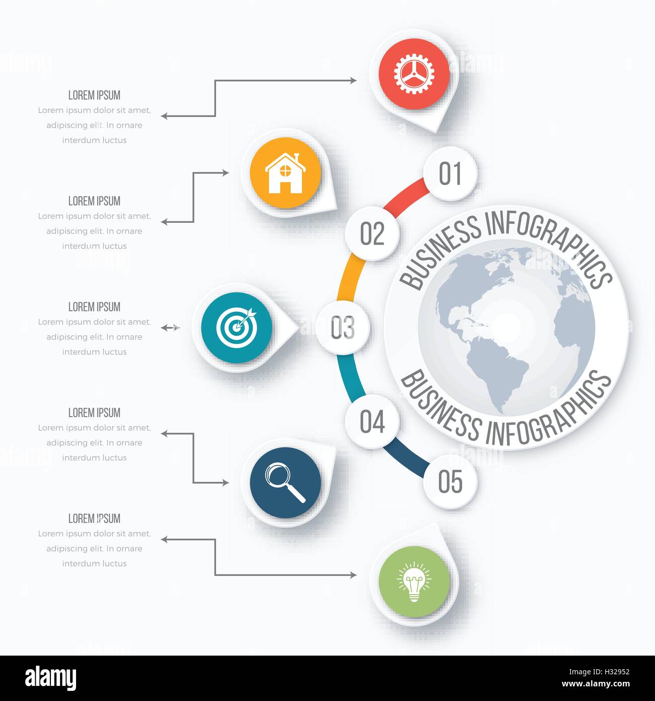 Vector illustration infographic Stock Vector Image & Art - Alamy