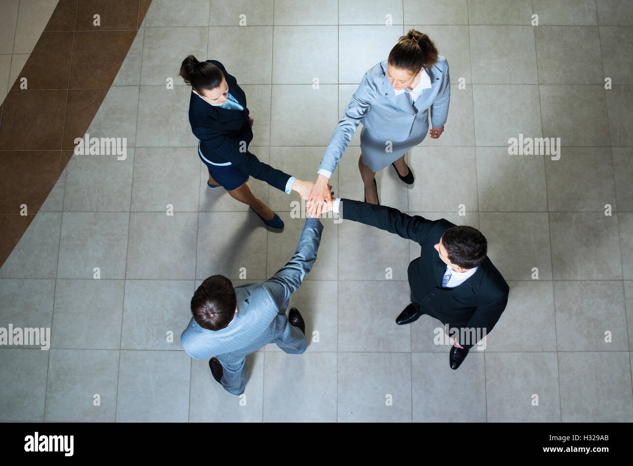 symbol of teamwork Stock Photo - Alamy