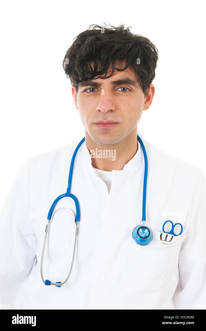 Doctor man black and white hi-res stock photography and images - Alamy