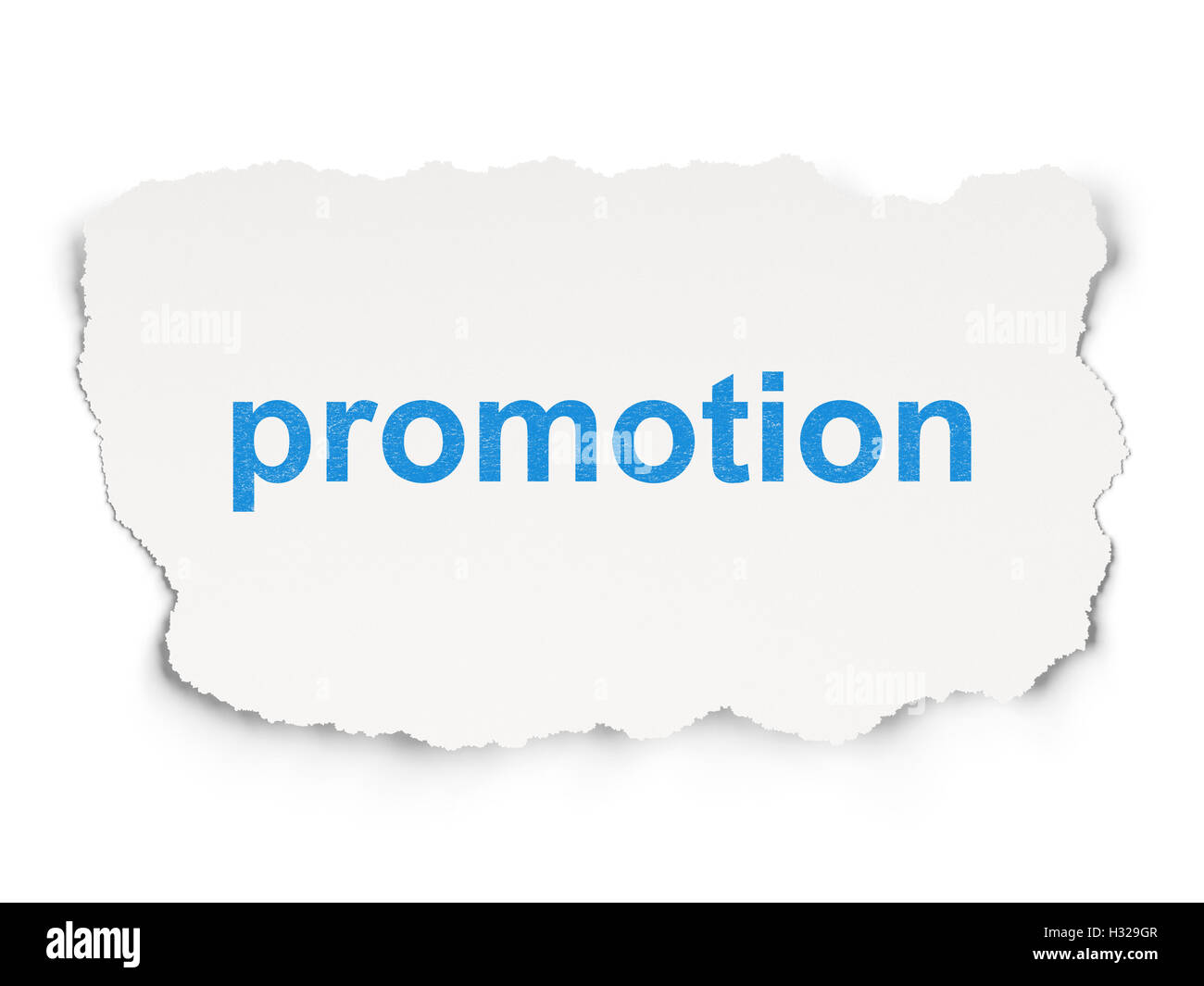 Marketing concept: Promotion on Paper background Stock Photo - Alamy