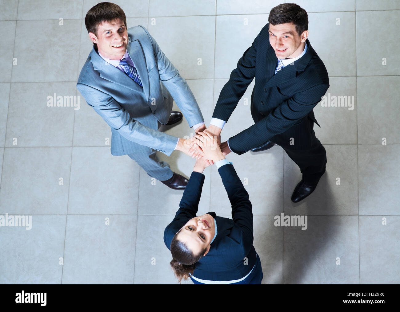 symbol of teamwork Stock Photo - Alamy