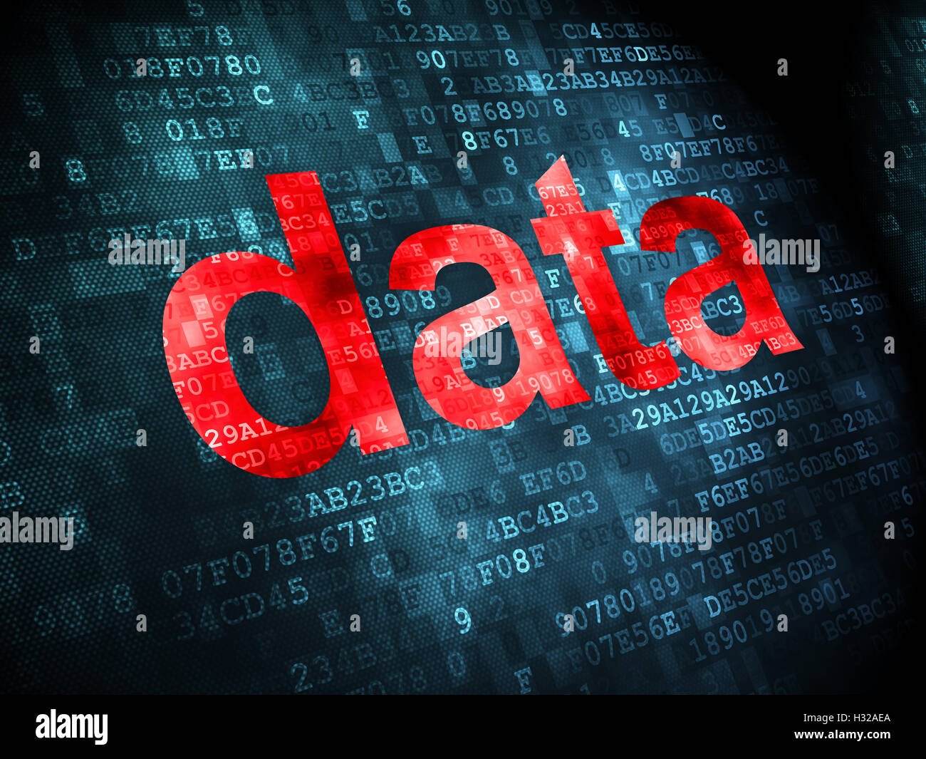 Data concept: Data on digital background Stock Photo - Alamy