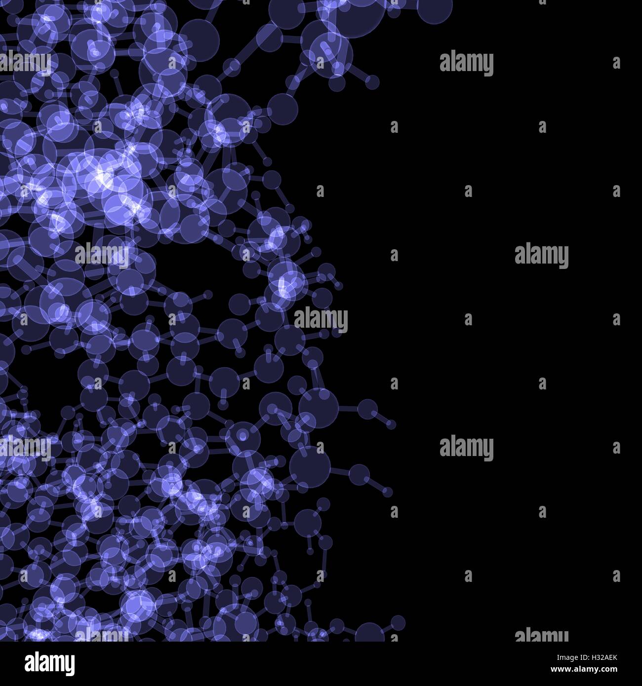 Abstract DNA molecule. X-ray Stock Photo - Alamy