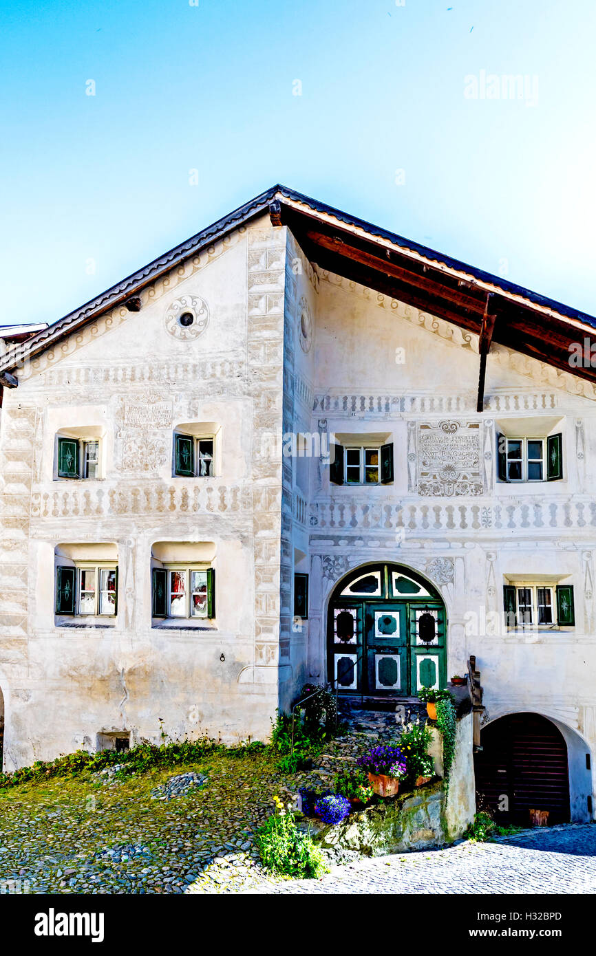 Sgraffito fassade hi-res stock photography and images - Alamy