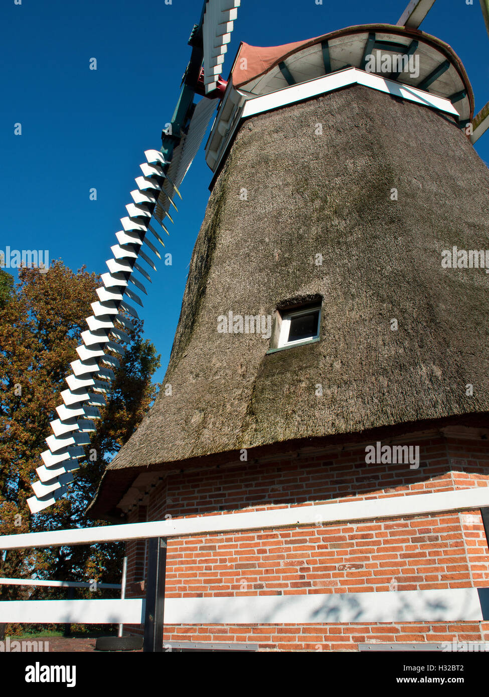 windmill in eastern frisia Stock Photo - Alamy