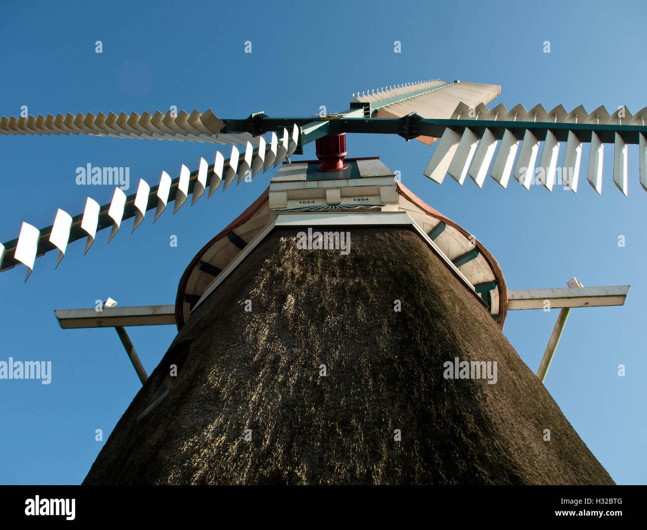 windmill in eastern frisia Stock Photo - Alamy