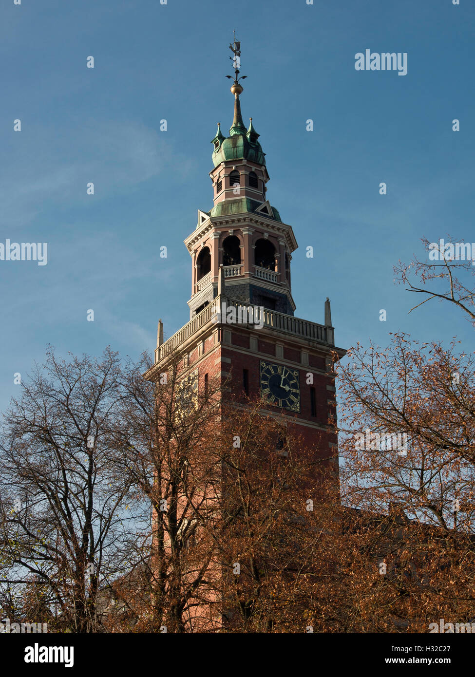 the city of leer in frisia Stock Photo - Alamy