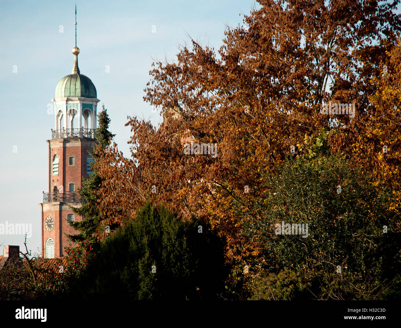the city of leer in frisia Stock Photo - Alamy
