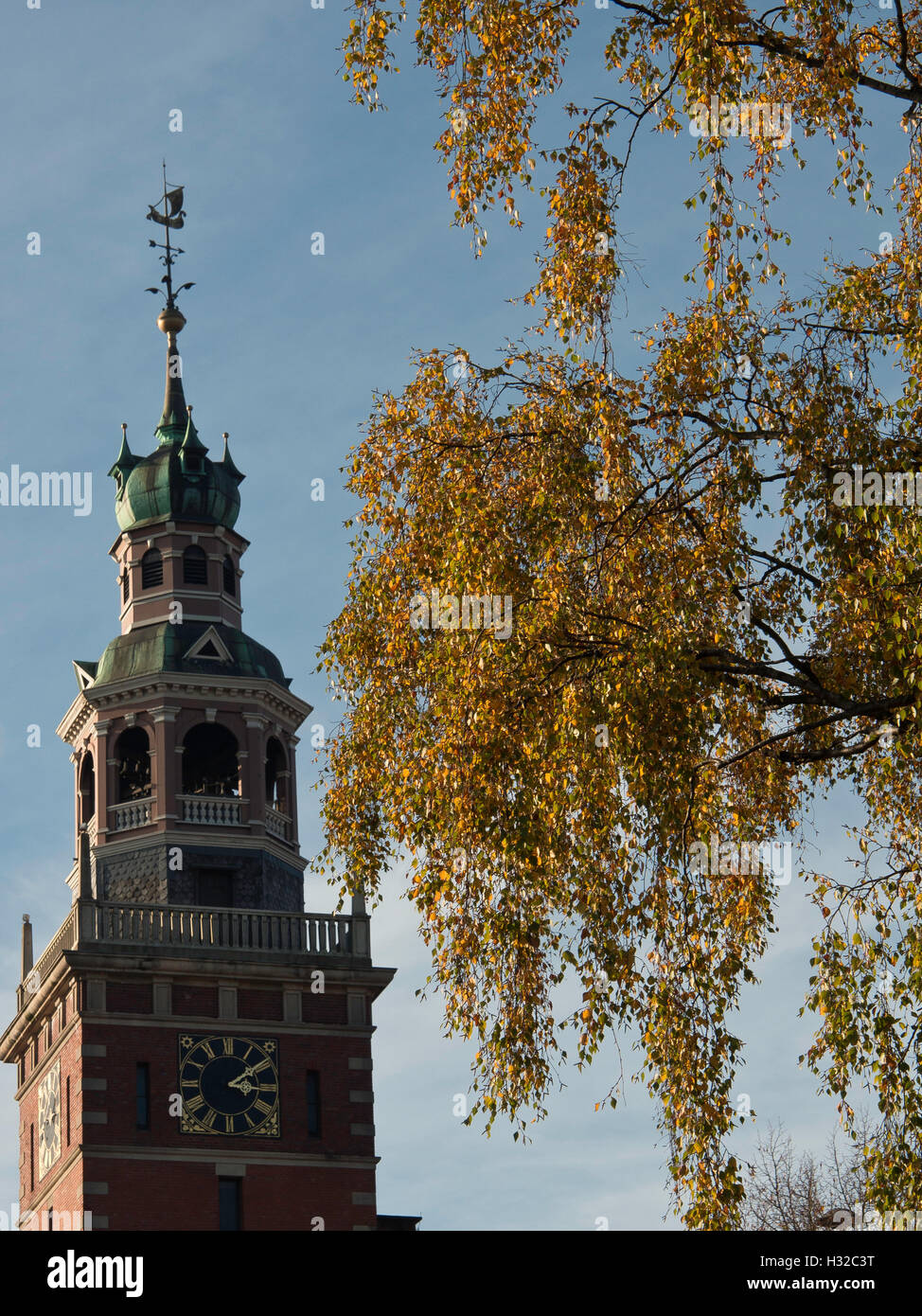 the city of leer in frisia Stock Photo - Alamy