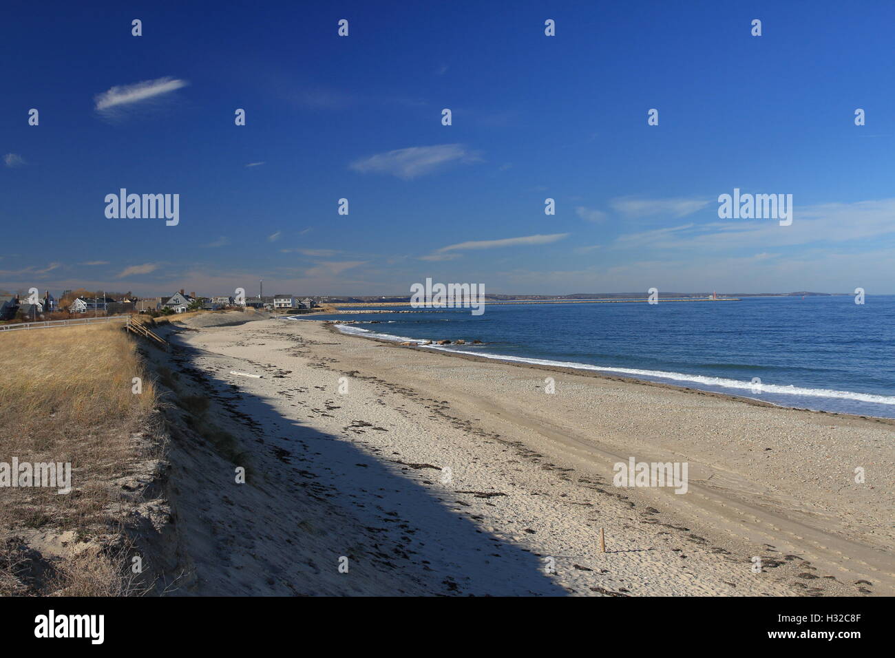 Atlantic Ocean Beach near Sandwich Cape Cod MA USA Stock Photo - Alamy
