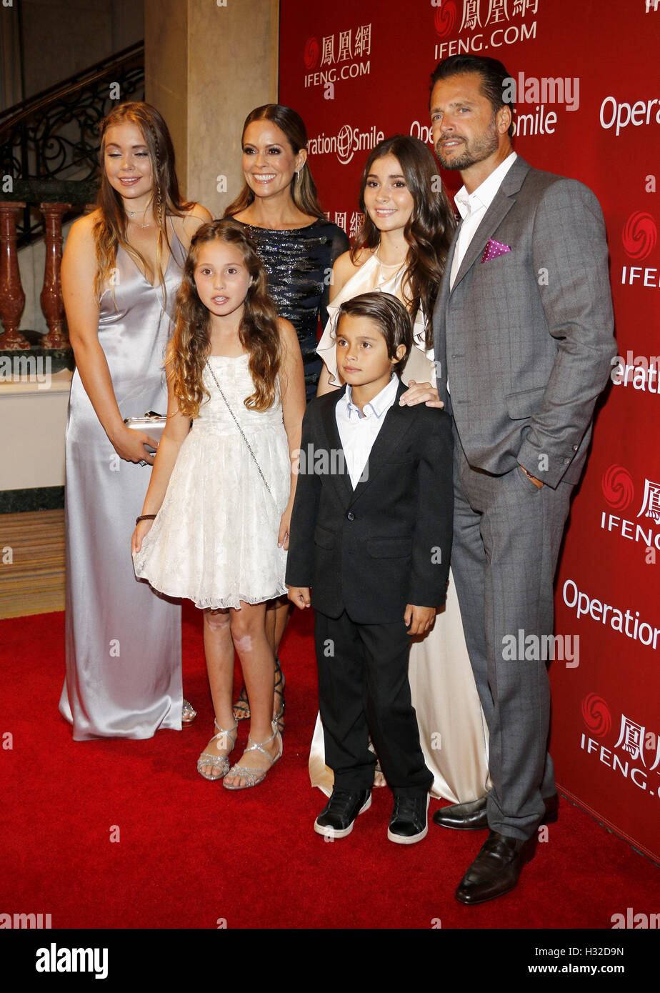 Brooke Burke and David Charvet at the 2016 Operation Smile's Annual ...