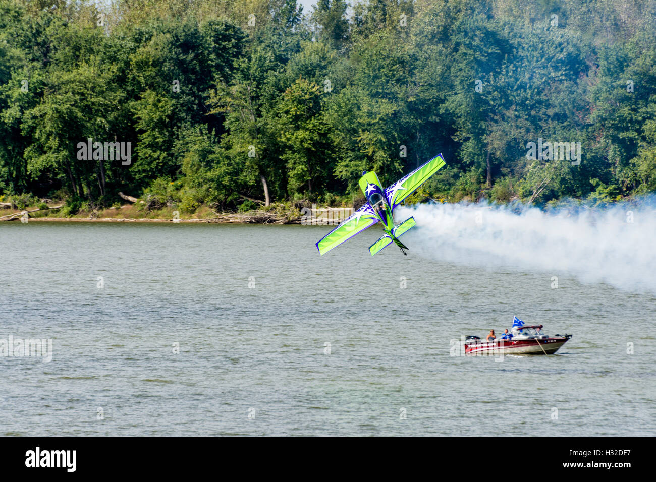 Gary Ward Airshow with the MX2 Aircraft Stock Photo - Alamy