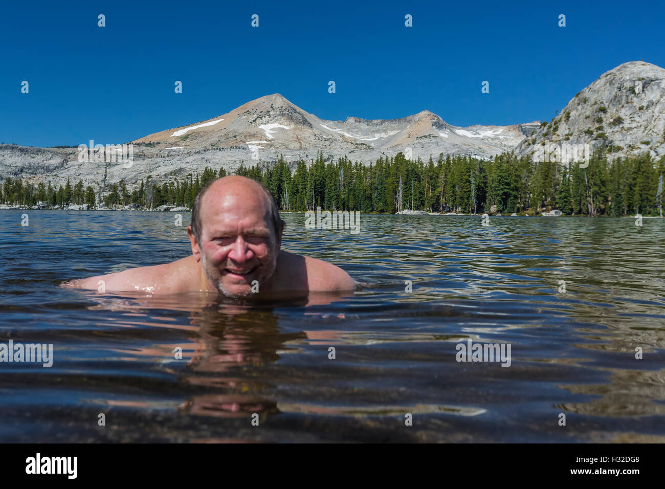 Crystal lake usa swimmer hi-res stock photography and images - Alamy