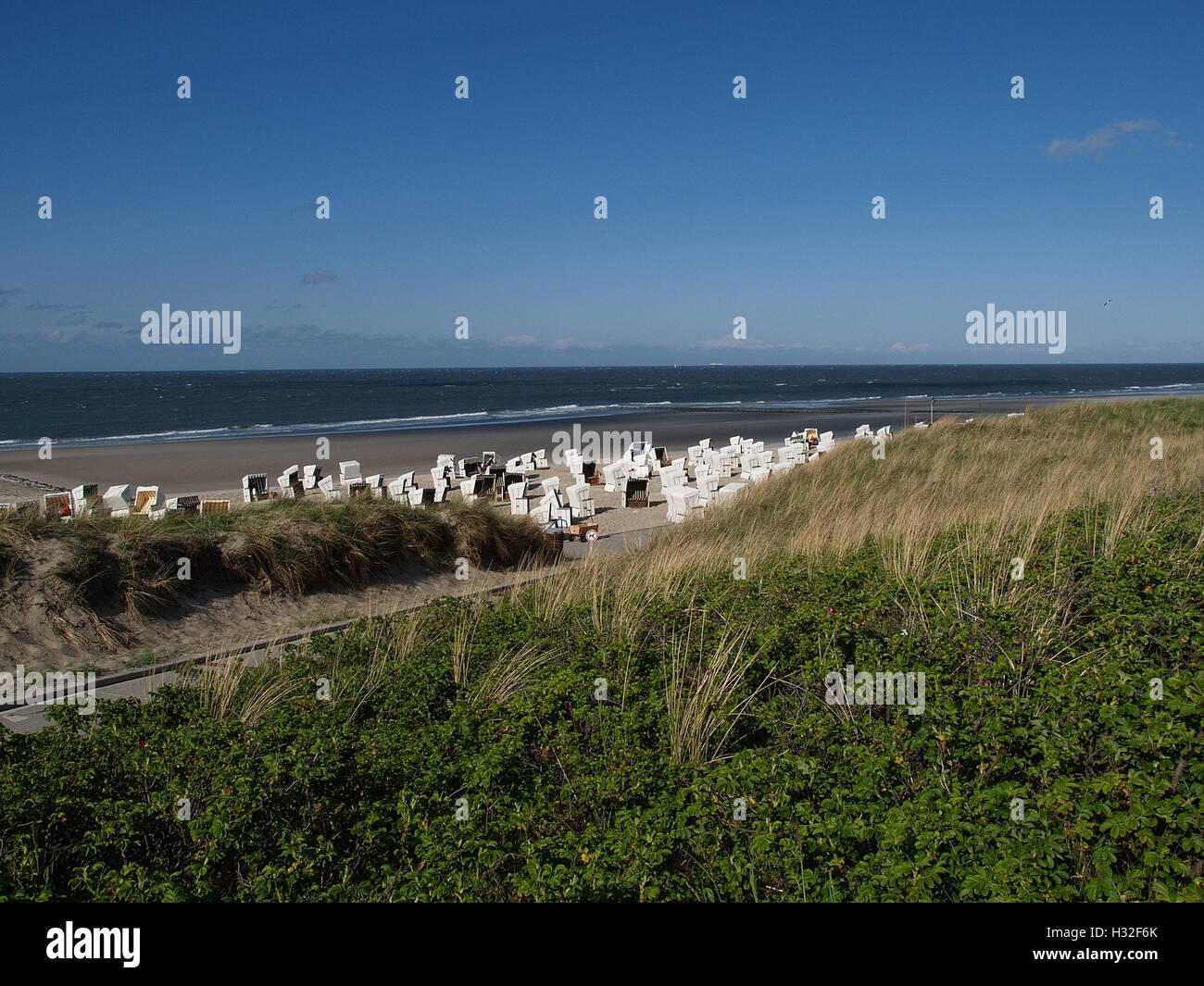 the german island of wangerooge Stock Photo - Alamy