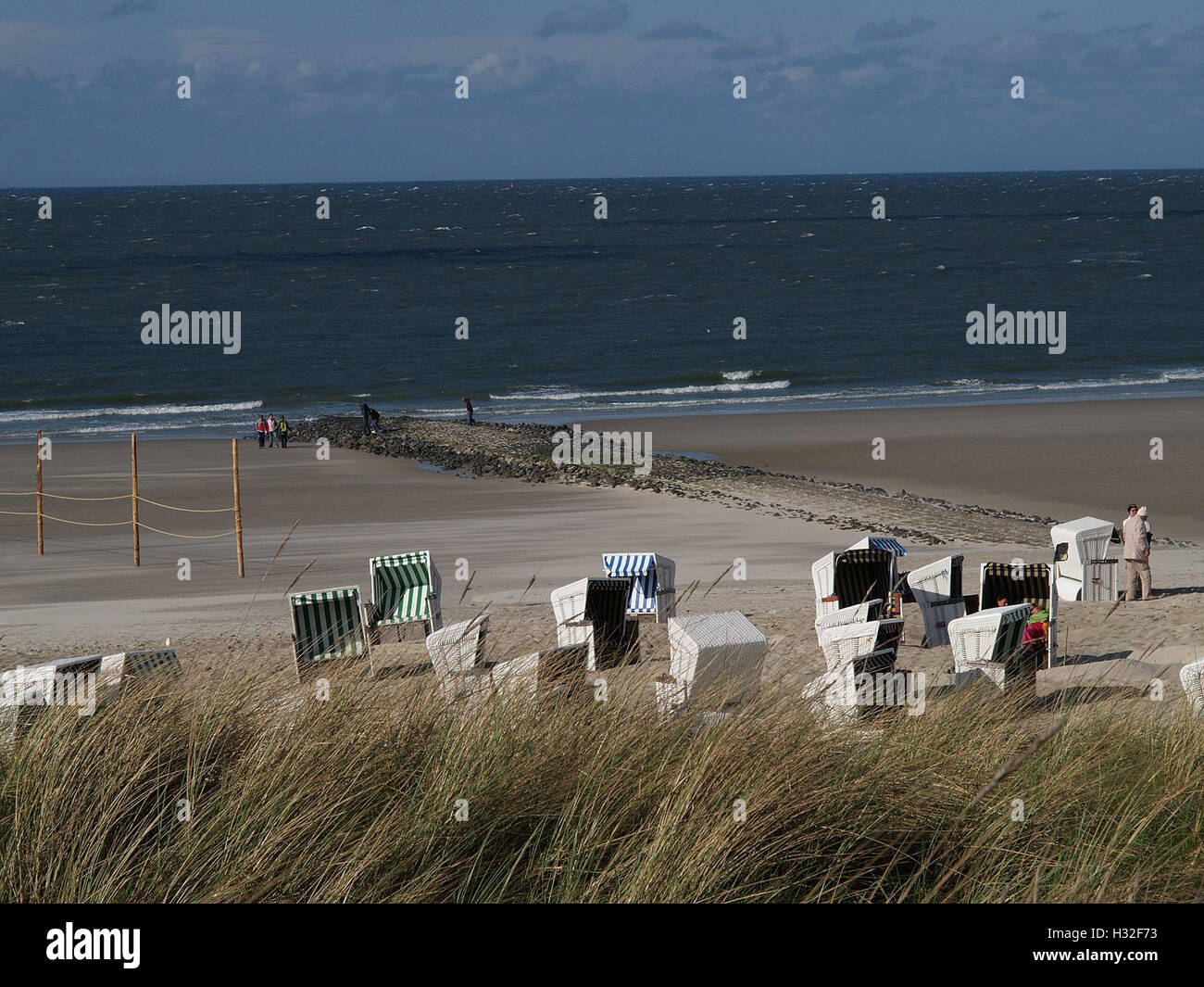 the german island of wangerooge Stock Photo - Alamy
