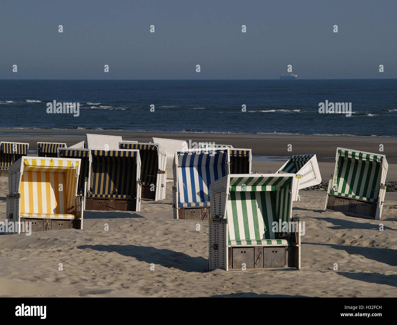 the german island of wangerooge Stock Photo - Alamy