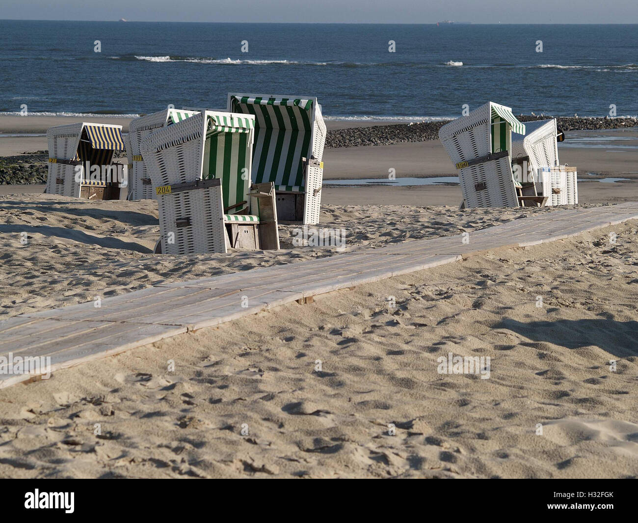 the german island of wangerooge Stock Photo - Alamy