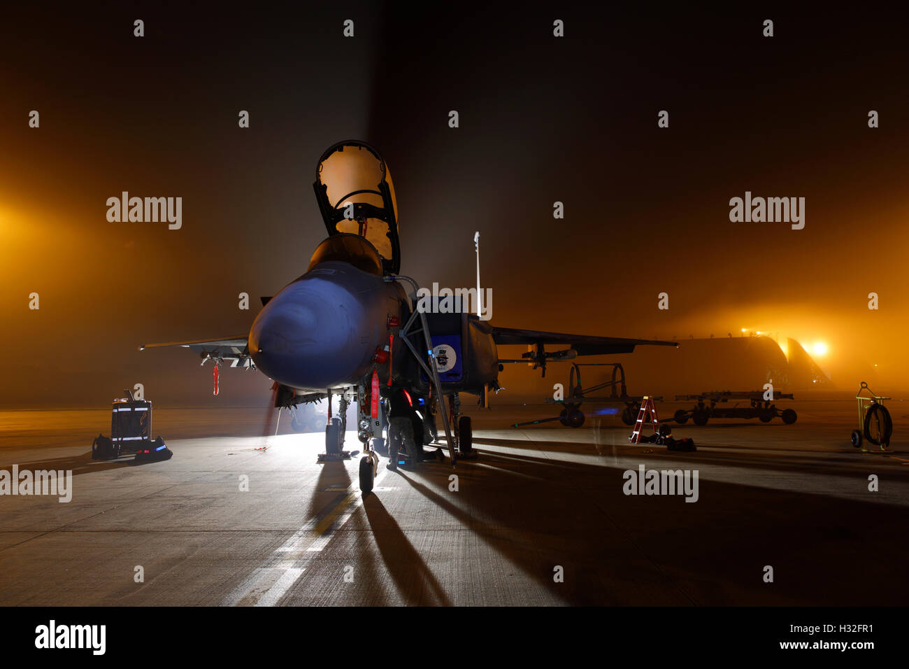 McDonnell Douglas Boeing F15E Strike Eagle 97-0218 Stock Photo - Alamy