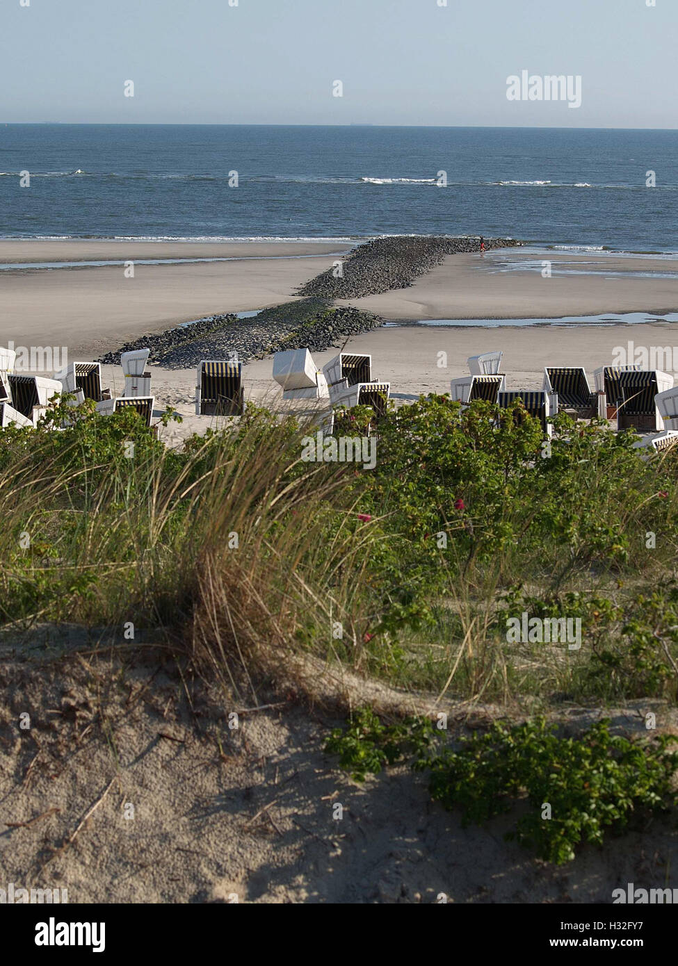 the german island of wangerooge Stock Photo - Alamy